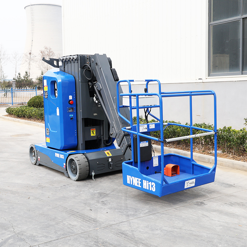 HYNEE Hi13-Forklift Style Vertical Mast Boom Lift With Working Height ...